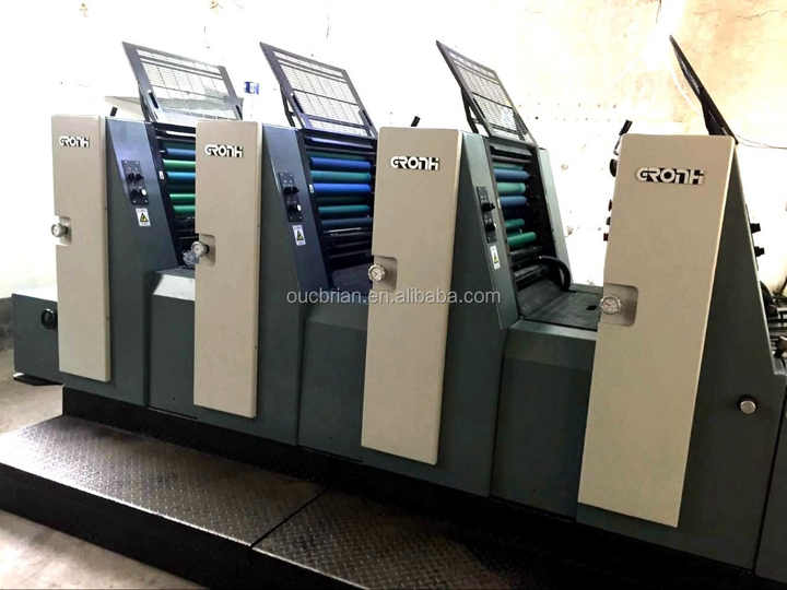 4 Colors Used Komori Offset Printing Machines for Magazines