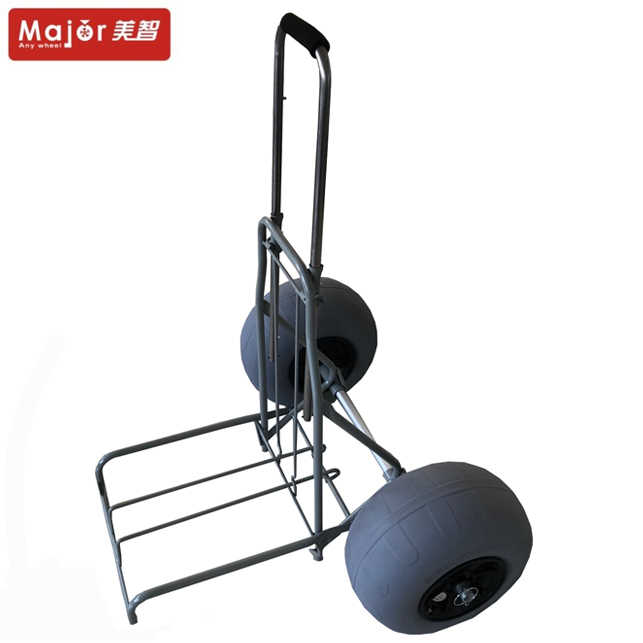 Folding Surfboard Trailer - Beach Trolley Cart with Balloon Wheels
