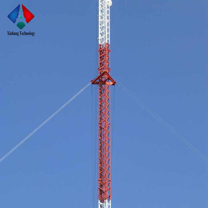 Guyed Wire Mast Steel Telecommunication Tower - Durable & Efficient