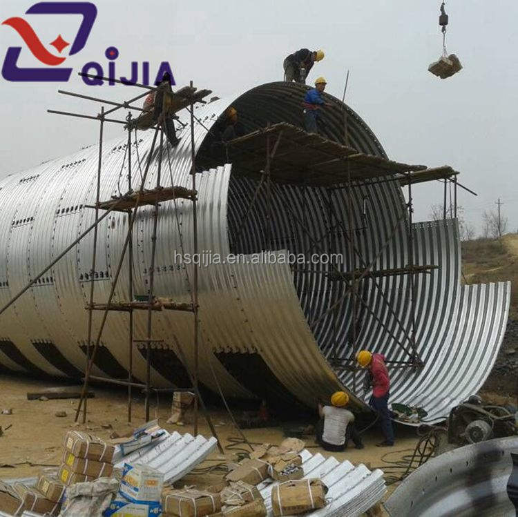 Galvanized Corrugated Steel Culvert Welded Pipe - Durable & Versatile