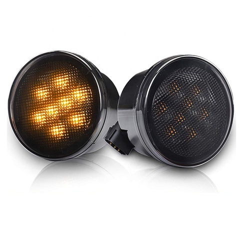 OVOVS 4x4 Accessories - 3inch 40W Yellow Side Shooter Lights
