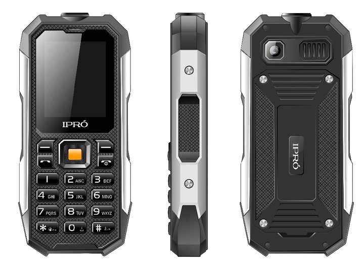 IPRO IP68 Waterproof Feature Phone Shark II - Rugged & Reliable
