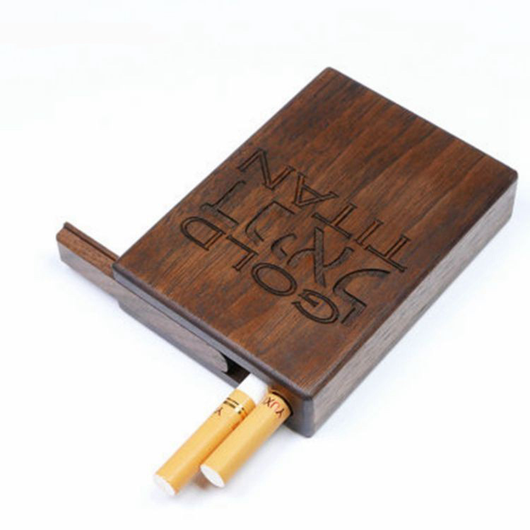 Handmade Wooden Cigarette Boxes - Premium Tobacco Storage