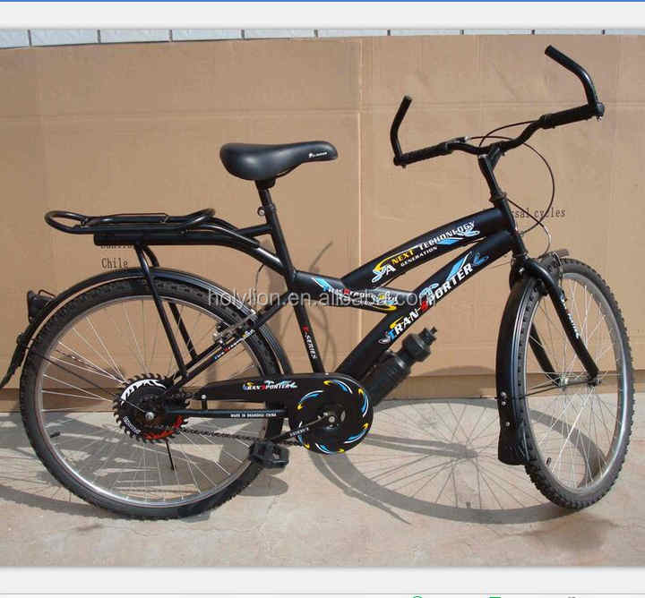 26inch Single Speed Black Mountain Bicycles for All Riders