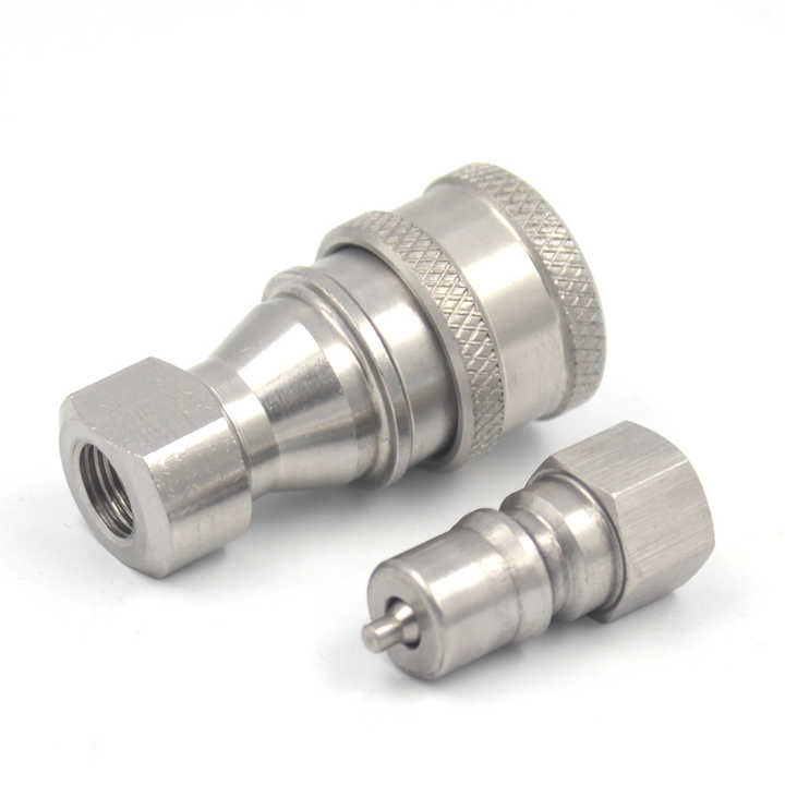 1/8 Inch Double Shut-off Valve - GUTE Stainless Steel Fittings