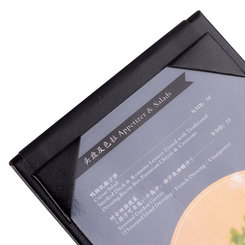 Menu Clip Holders - Stylish & Durable Display Solutions