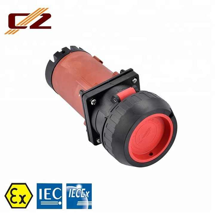 IECEX and ATEX Certified 690V/63A Explosion Proof Plug & Socket