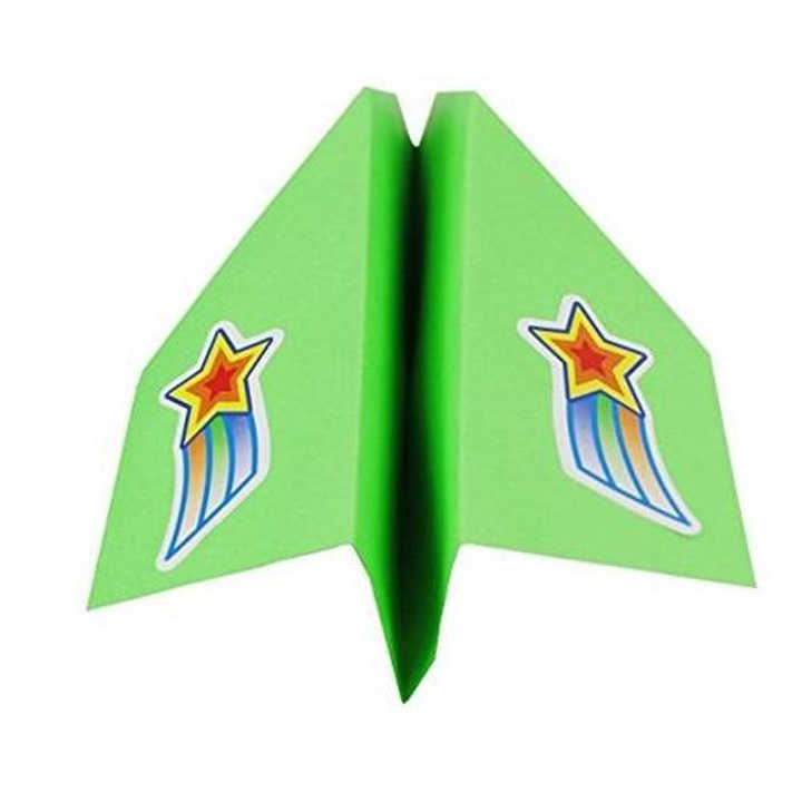 Diy Fold N Fly Origami Paper Airplanes Kit - Fun & Education