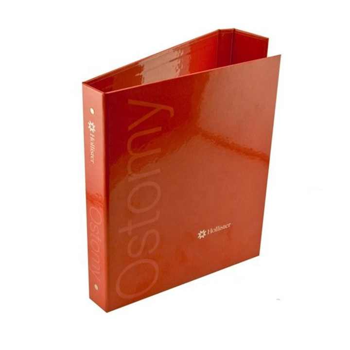 Custom Company Paperboard Turned Edge Binders Box with Flap Magnetic Closure