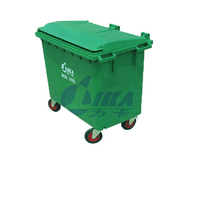 Garbage bin 660L