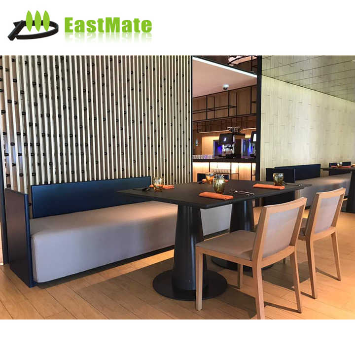 Modern Restaurant Set Hotel Restaurant Furniture Solid Round Wooden ...