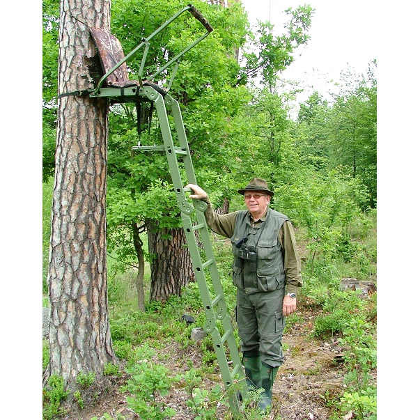 Aluminum Hunting Tree Stand - Lightweight Dark Green Design for ...