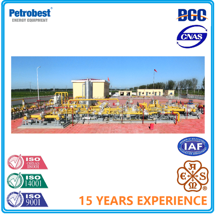 Natural Gas City Gate / Distribution Regulating and Metering Station ...