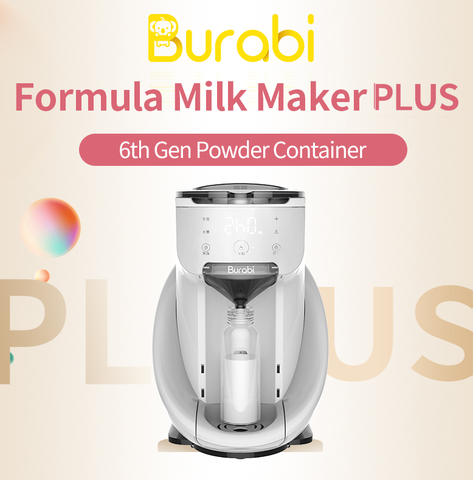 Burabi Smart Baby Formula Milk Maker - BPA Free & Adjustable