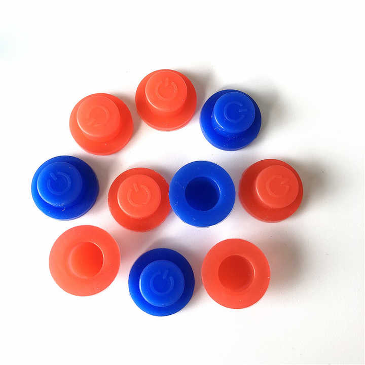 Custom Molded Dustproof Silicone Rubber Push Button Covers