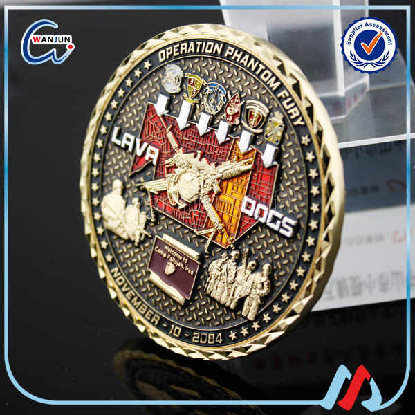 USN Challenge Coin Custom Metal Stamping Coins - Patriotism