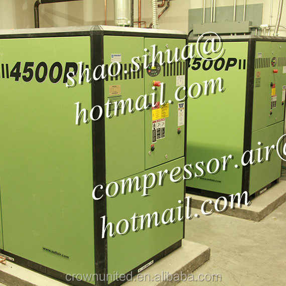 Sullair 4500 Rotary Screw Air Compressor Delivers 266 ACFM at 125 PSIG ...