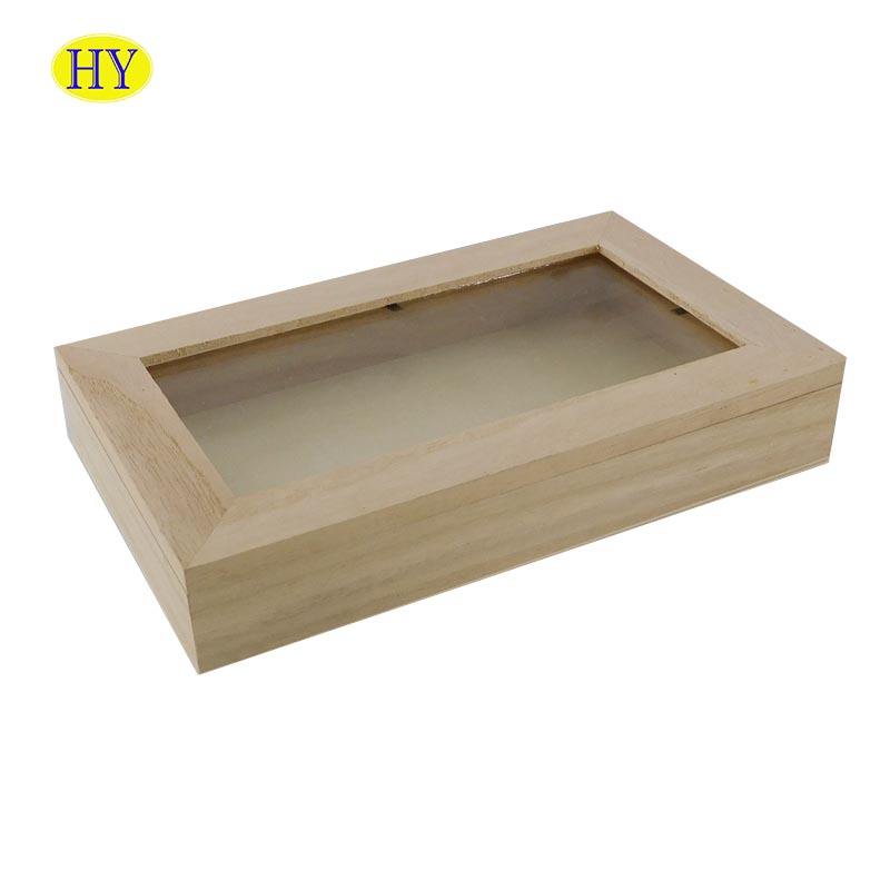 Unfinished DIY Wood Shadow Boxes - Customizable Photo Frames