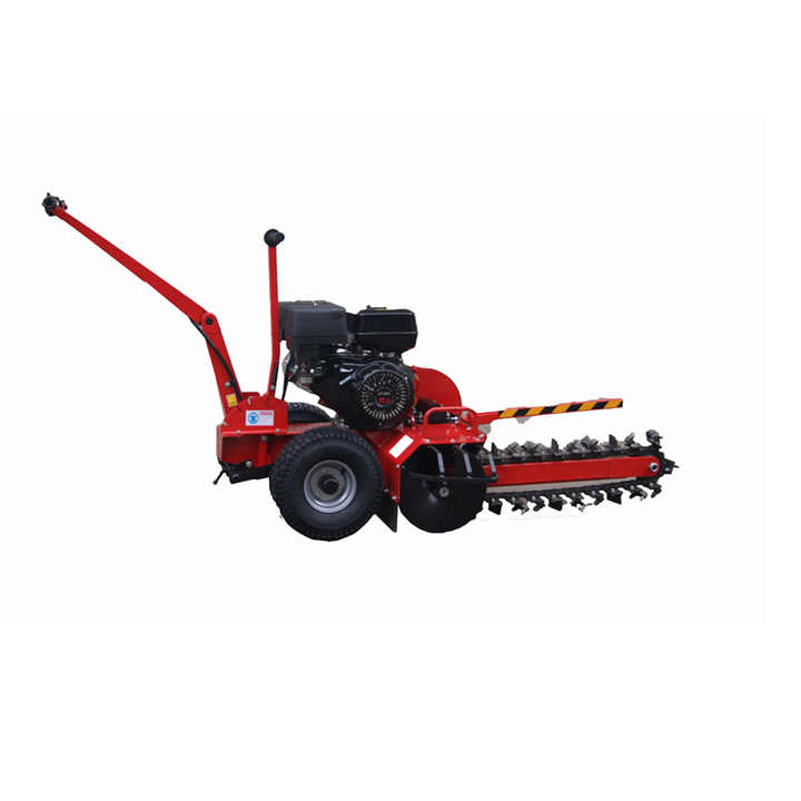 Mini Tractor Chain Trencher for Cable Laying - Rima PT450/PT600/PT750