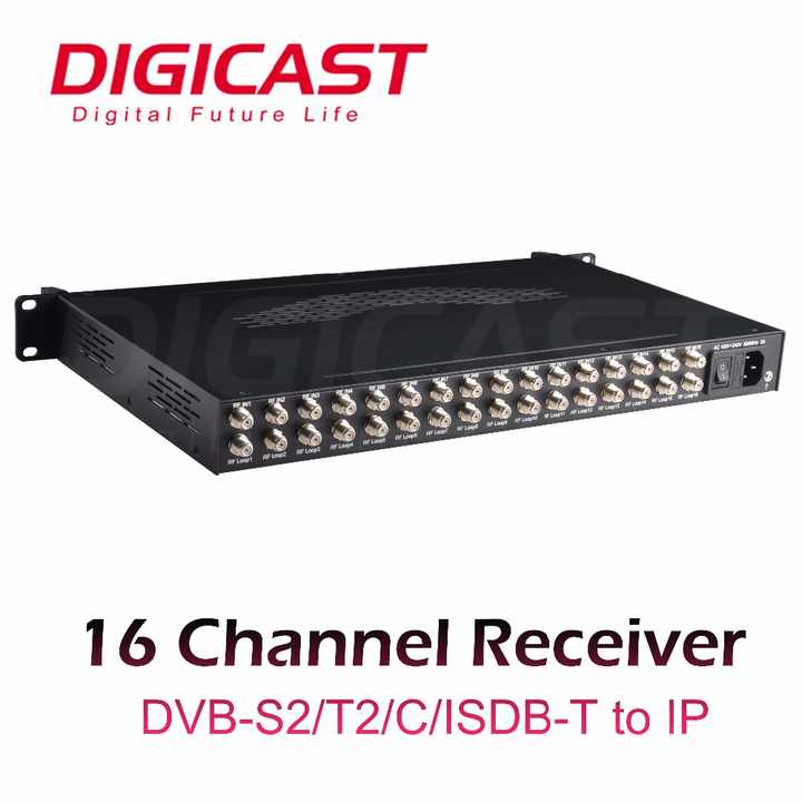 IRD Professional Satellite Receiver - 16 Channel DVB-S2/T2/ISDB-T to IP ...