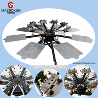 Wholesale 8 color 8 station silk screen printing machine For Your ...
