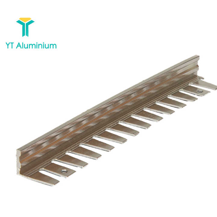 L Channel Bendable Tile Edge Protection - Anodized Aluminum