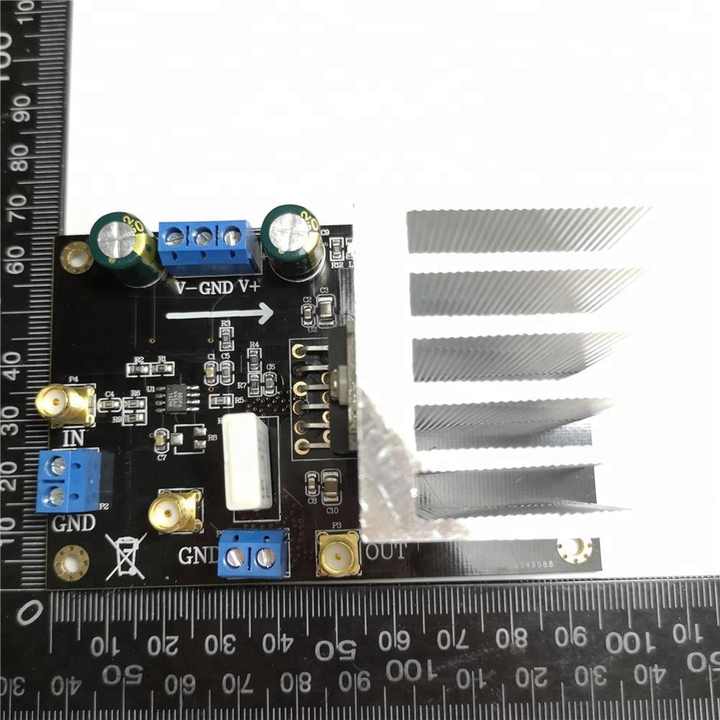 Taidacent OPA541 5A current high voltage high current amplifier board high power audio amplifier ...