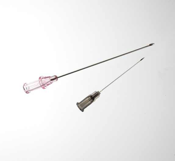 Medical 18G 70mm Puncture Introducer Needle for 0.035 035 Guide Wire ...
