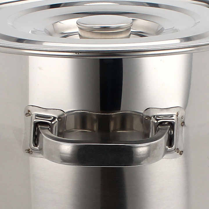 Large Commercial Metal Cooking Pots - Durable & Versatile