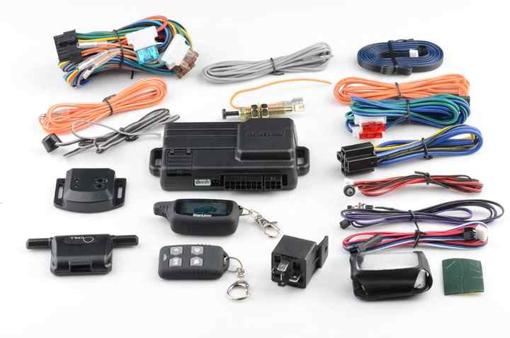 Two Way Car Alarm System with Remote Starter & 3D Sensor