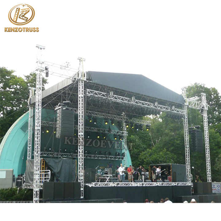 De aluminio de alta calidad Truss sistema de techo para el concierto ...