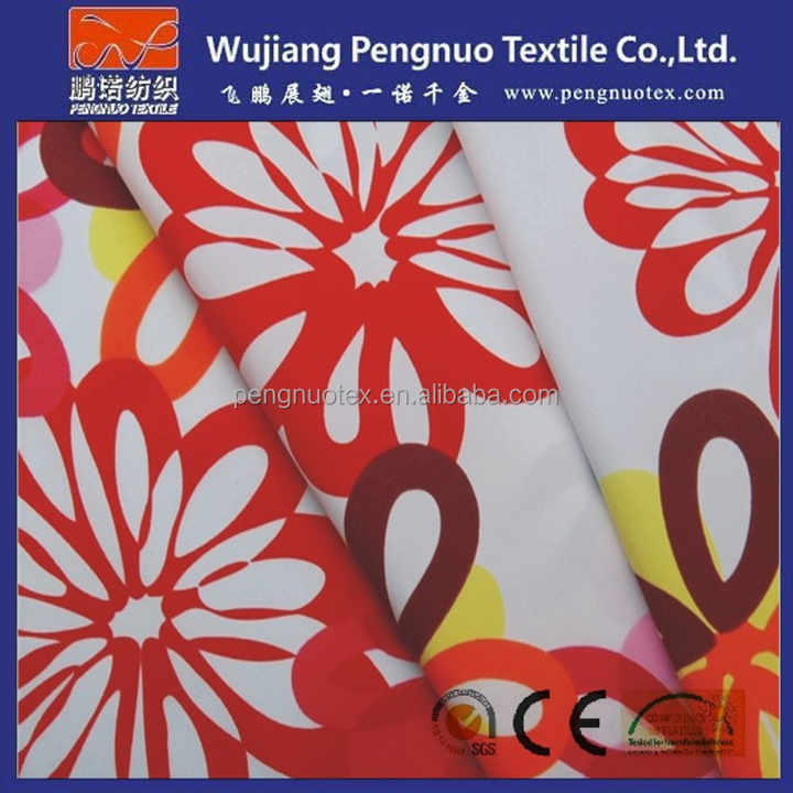 Recycled Polyester Micro Twill Waterproof Fabric for Beach Shorts