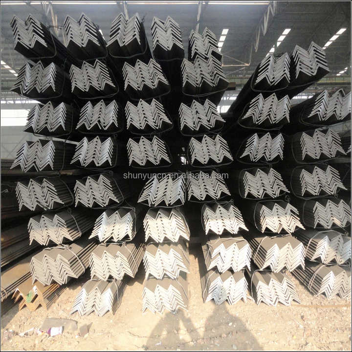 Hot Rolled Steel Angle Standard Sizes - Grade EN S235JR/S355JR Carbon ...
