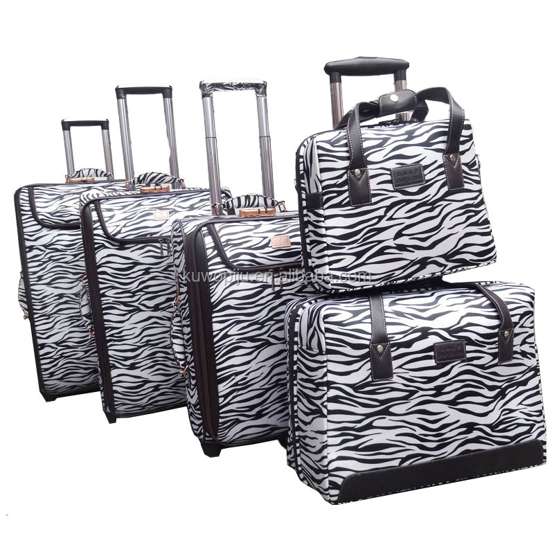 In Stock Zebra Suitcase Wheeled Trolley Design | Alibaba.com