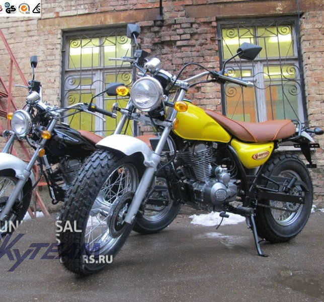 SKYTEAM V-Raptor 125cc 4 Stroke Motorcycle - EEC Approved