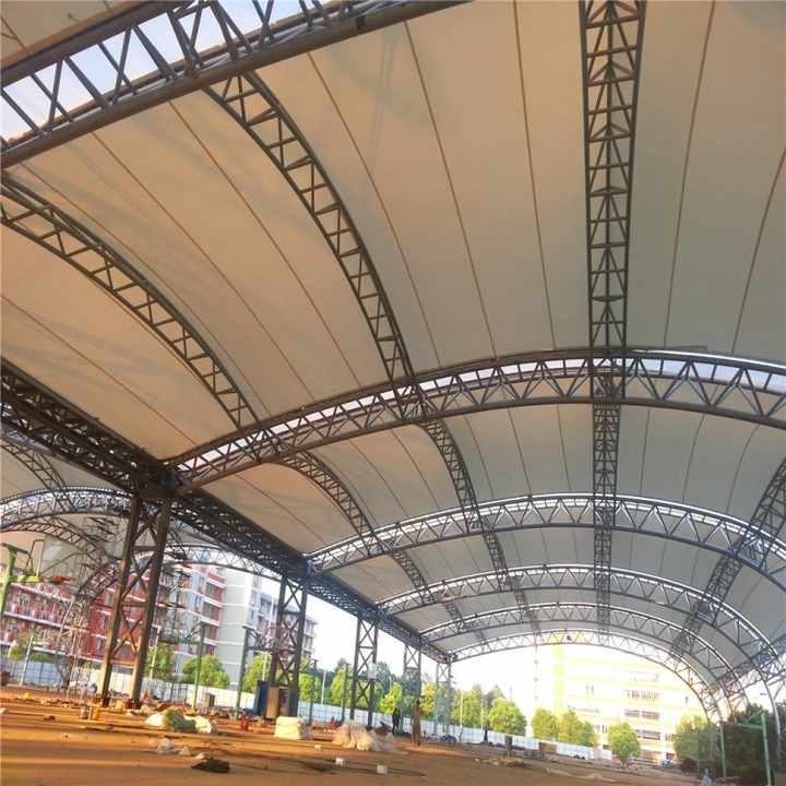 Durable Steel Frame Truss Structure for Sports Halls