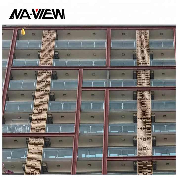 CNC Cut Modern Design Exterior Wall Cladding Aluminum Panels