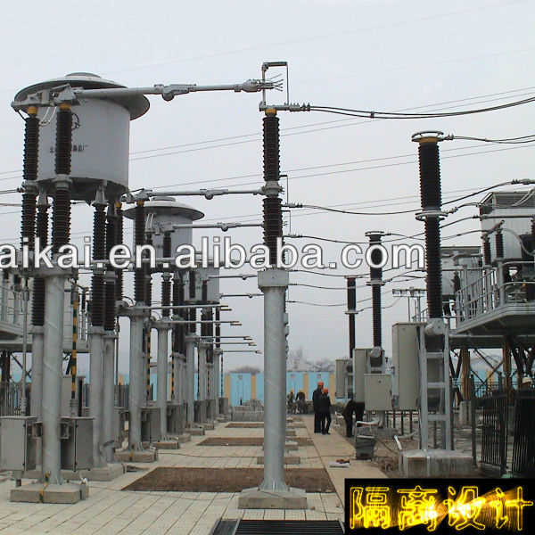 220kv Substation Semi Pantograph Type 3 Phase Isolator Switch Price ...