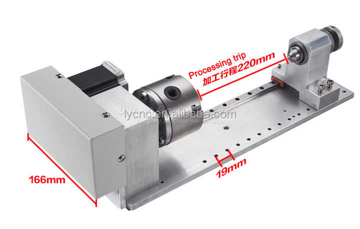 Milling Machine Slide Rail 4th Axis - CNC Precision Tools
