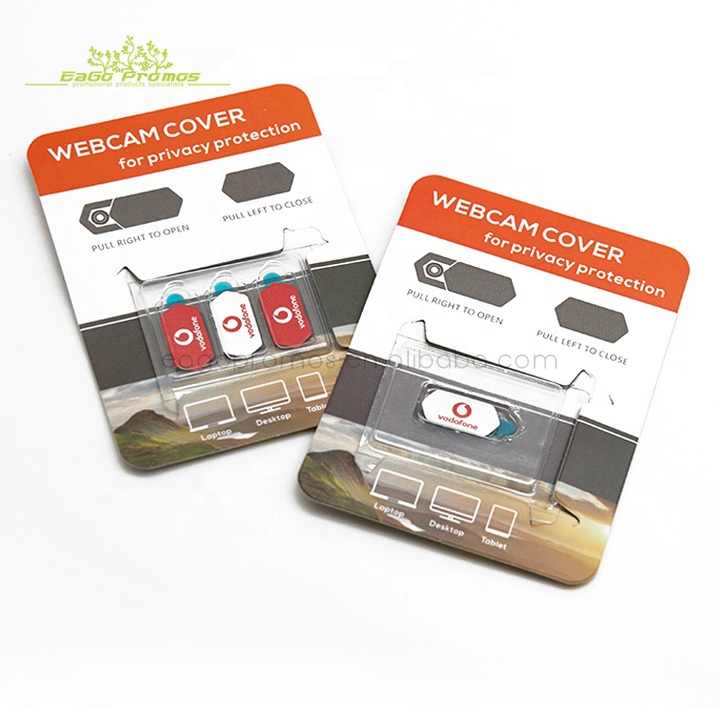 2024 2025 Custom Logo Printable Plastic Protect Privacy Sliding Webcam ...