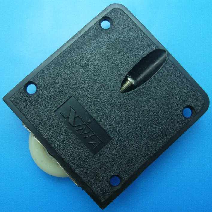 Sliding Door Roller System - Durable Plastic Wheels