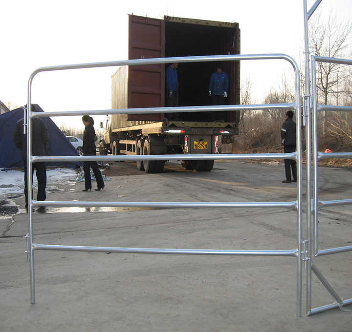 Durable Hot-Dipped Galvanized Chain Link Fence Panels for Livestock