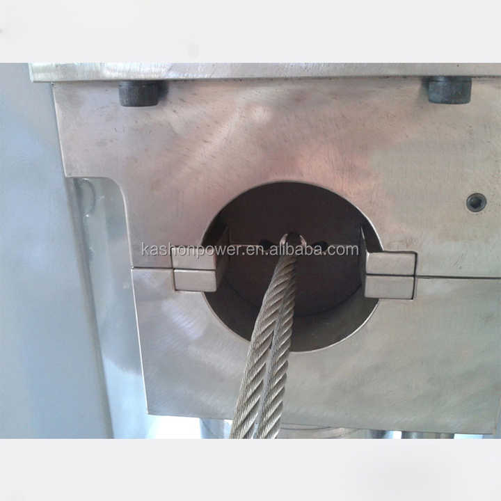 100 Ton Hydraulic Steel Wire Rope Press Swaging Machine