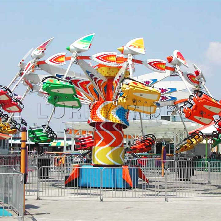 Double Flying Chair Lifting Paratrooper - Fun Amusement Ride