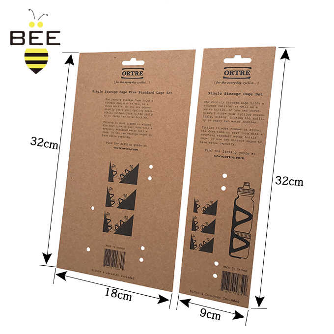 2mm Thick Cardboard Header Card Packaging Hang Tags Custom Logo Tag