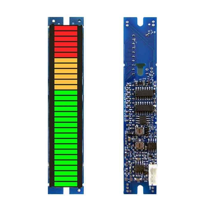 Taidacent 30 Segment LED VU Meter - 87mm Bar Graph Display