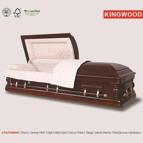 STATESMAN caskets wooden coffin titanium coffin made in china| Alibaba.com