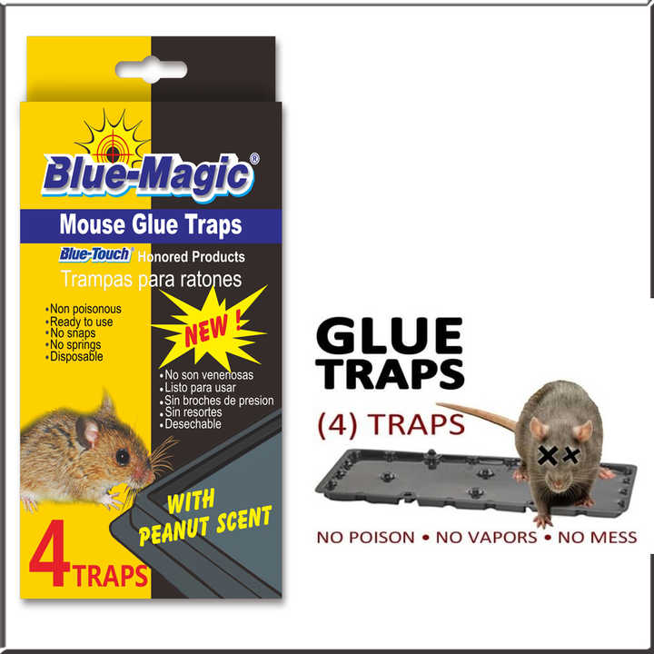 MSDS Certificate Blue-Magic Rat Mouse Adhesive Plastic Tray