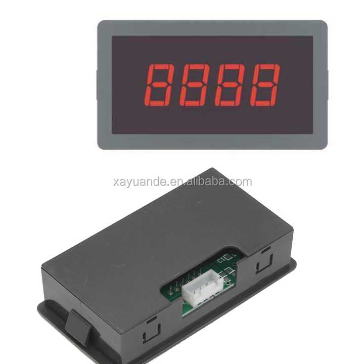 Digital Ammeter with Relay Output Communication DC12V Power