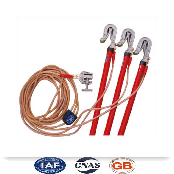 25mm2 - 75mm2 Portable Grounding Rod with Earth Clamp and Earth Wire ...